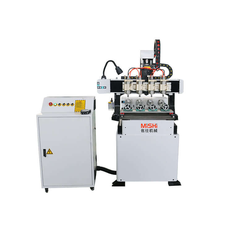 4 Axis Mini Cnc Router 3d Wood Carving Multi Head Mishi Cnc