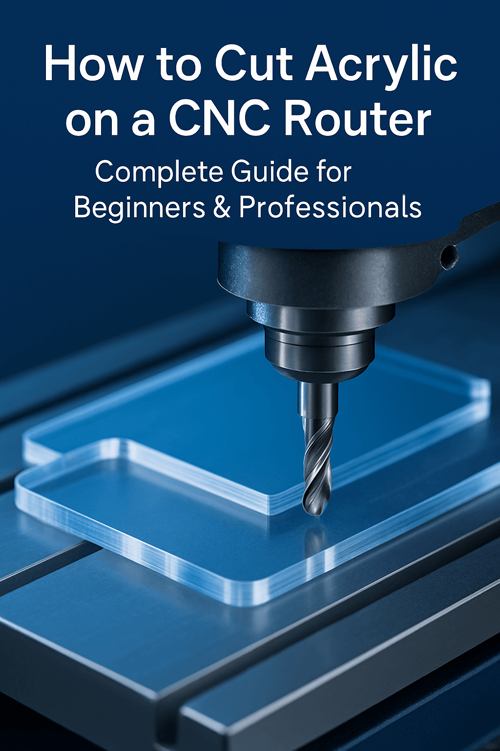 How to Cut Acrylic on a CNC Router: Complete Guide for Beginners & Pro ...